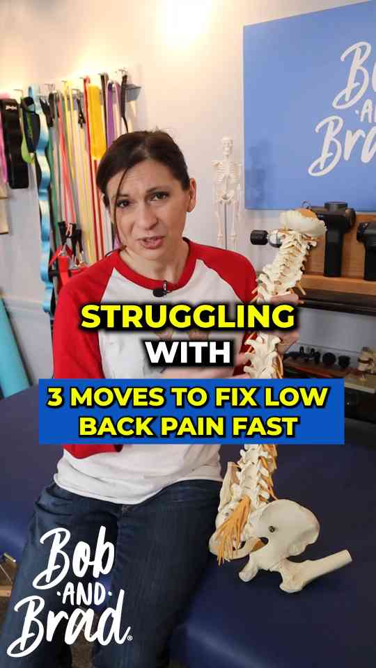 3 moves to fix low back pain fast