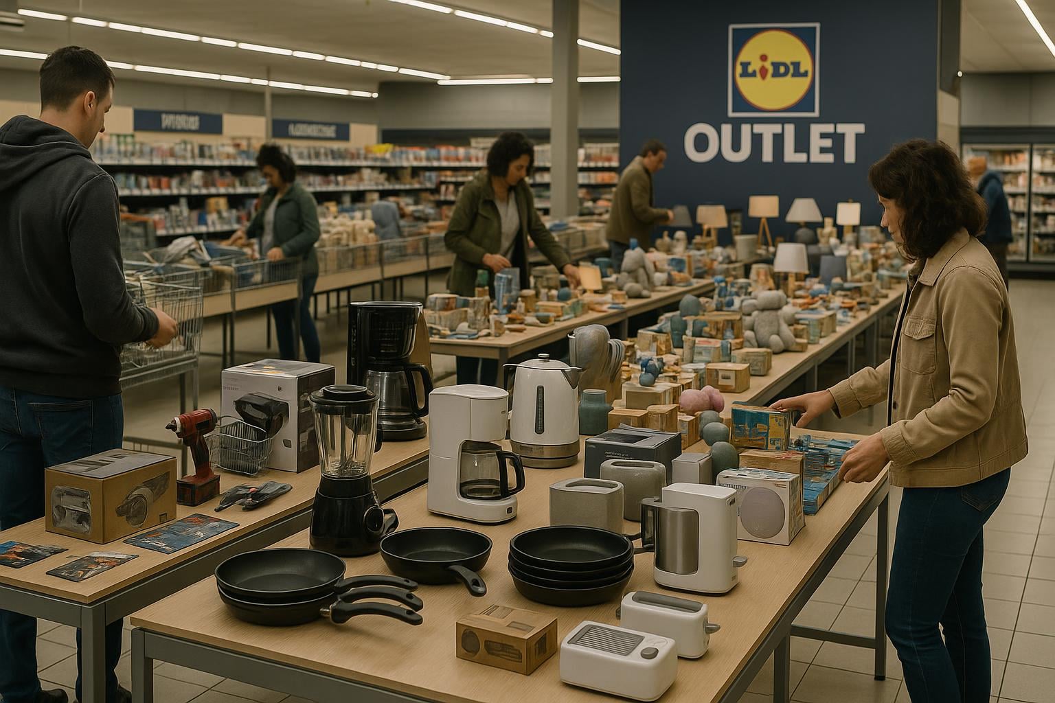 Lidl inaugure son premier magasin de déstockage non alimentaire : 10 ...