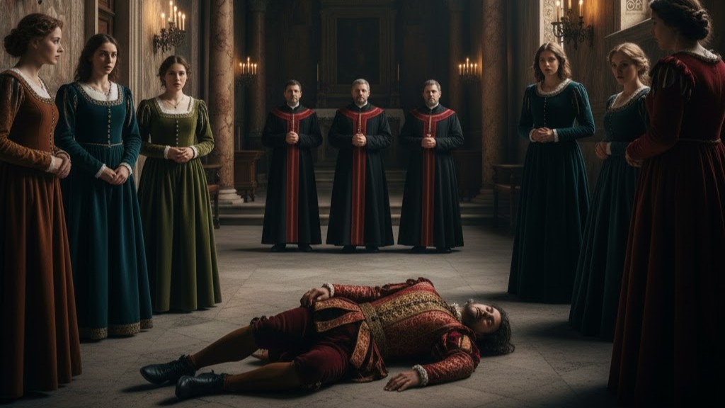 Who ordered the hit on the Medici? The answer points straight to Rome