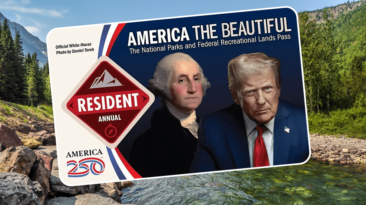 Trump’s face appears on 2026 national park passes. Conservation group sues