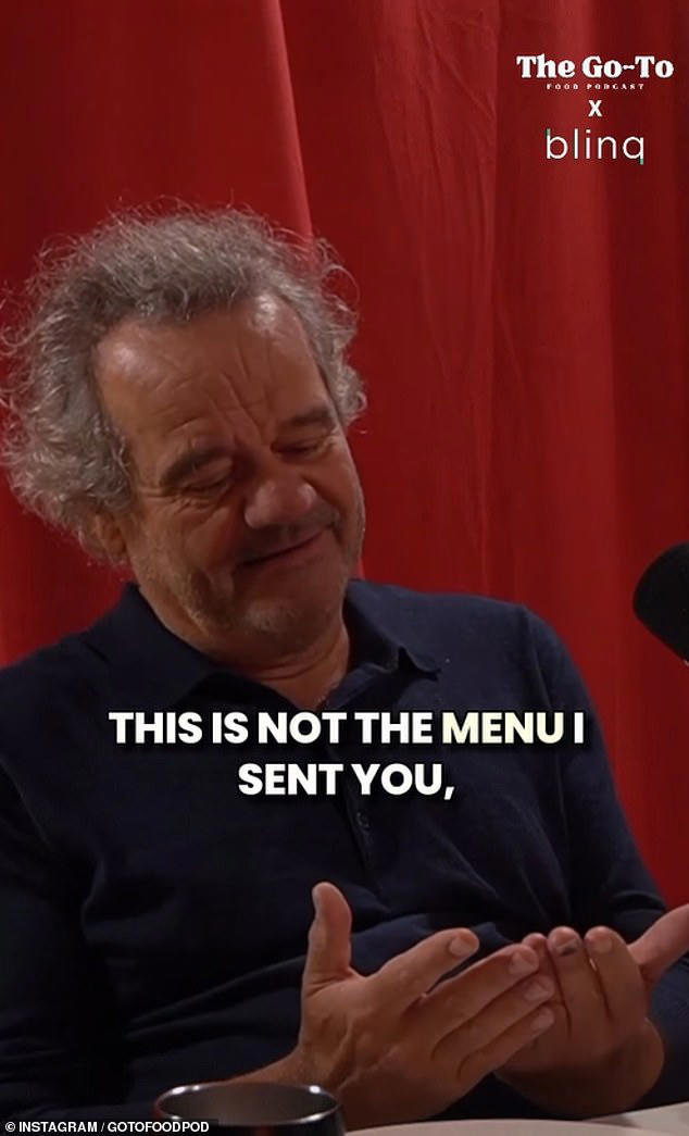 Chef Mark Hix blasts modern menus as 'lazy and incompetent'