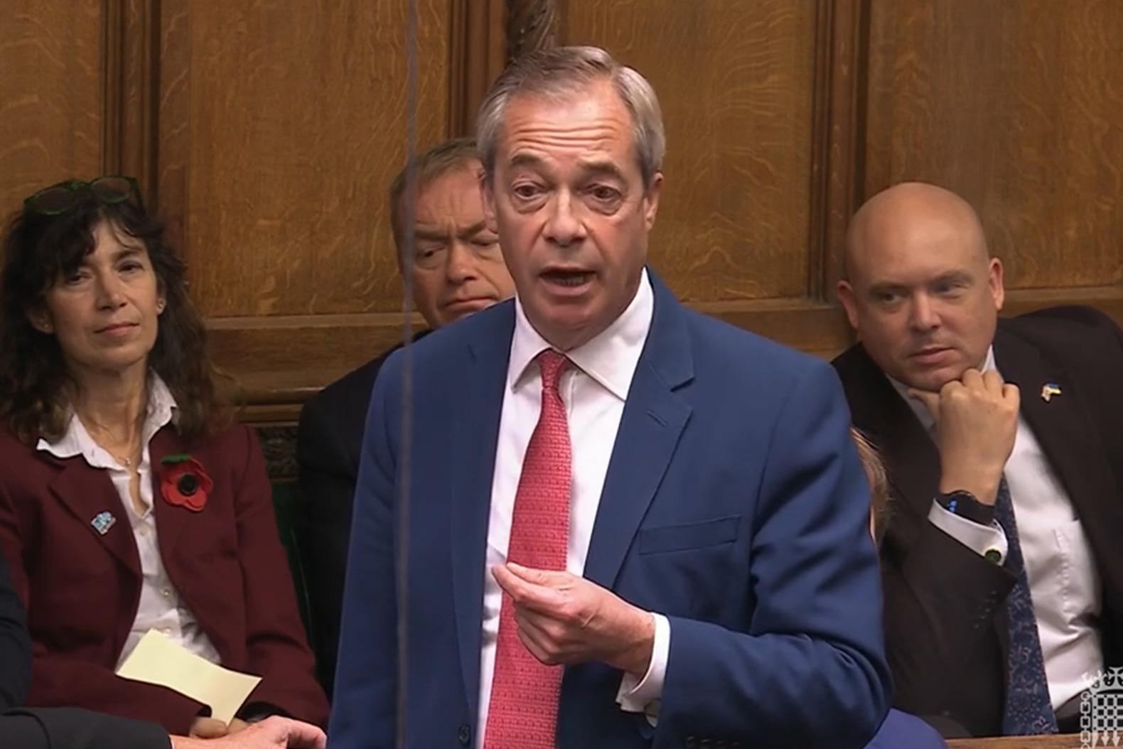 West Northamptonshire MPs ask Nigel Farage to apologise as foreclosure ...