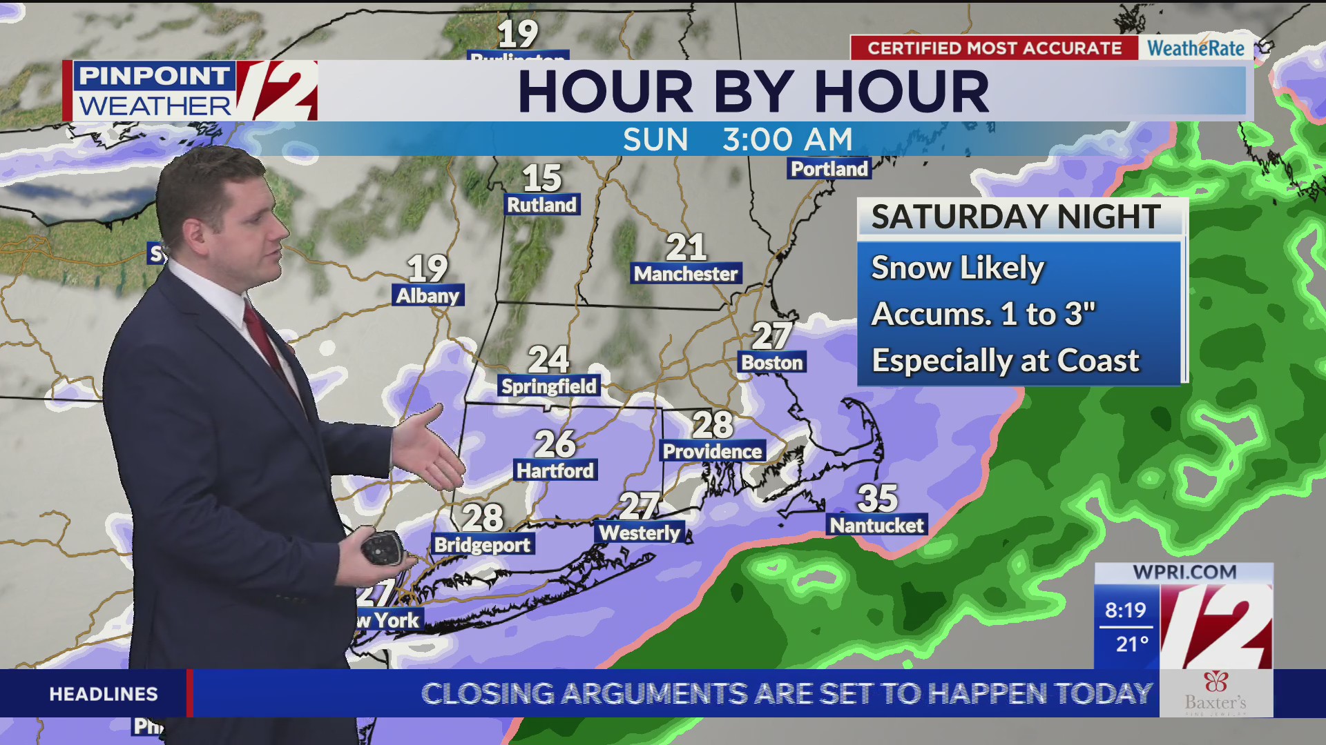 WPRI 12 weather forecast 12/12/25: Gusty, cold today; tracking some ...