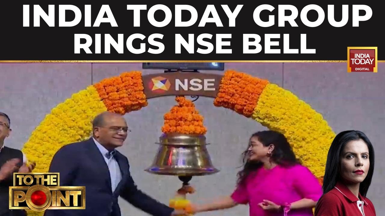 India Today Group turns 50: Aroon Purie rings NSE bell, vows to serve ...