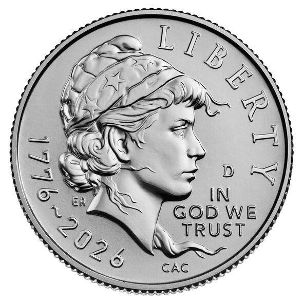 US Mint unveils new coin design after discontinuing the penny