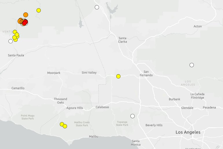 Swarm of 20 earthquakes measuring up to magnitude 3.3 rattles California