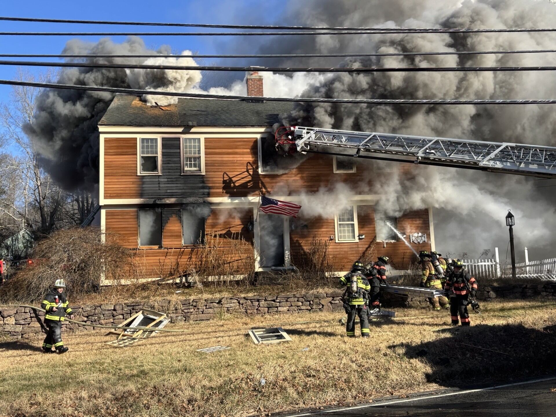 Historic Durham home destroyed in fire after explosions rock neighborhood