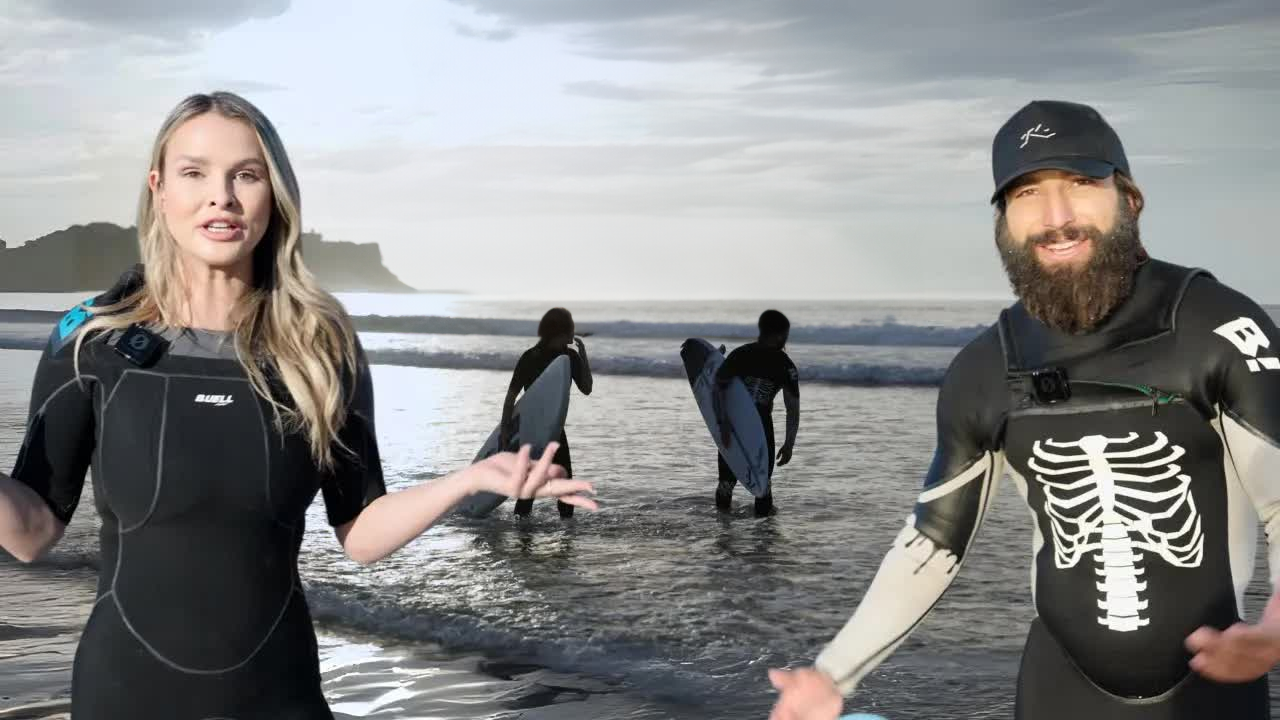A day in the life of a pro surfer - plus a mansion tour