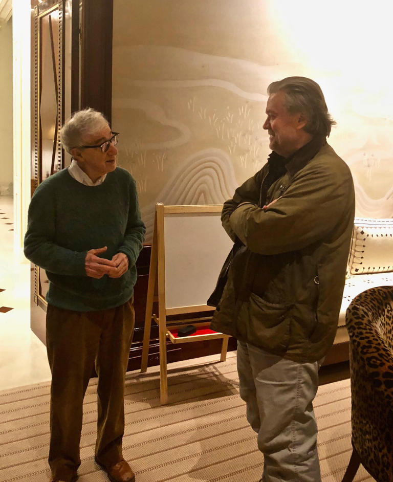 Woody Allen aparece en la última tanda de fotos de la herencia Epstein
