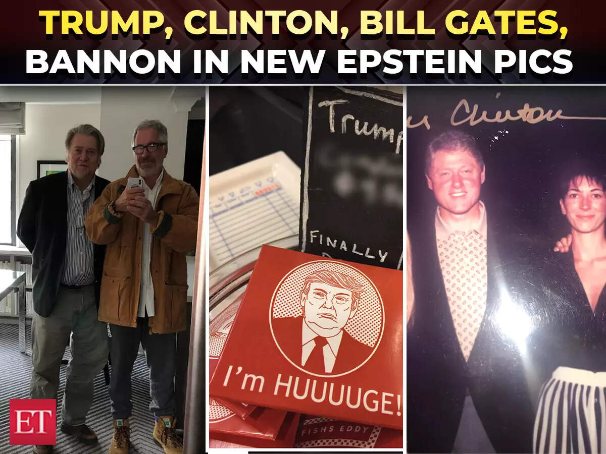 Dems drop new Epstein bomb; photos of Trump, Clinton, Bannon, Gates ...