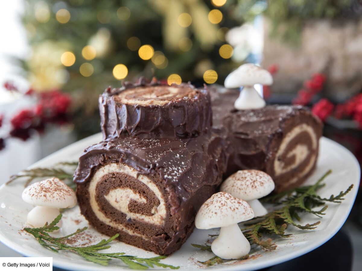 Repas de Noël : la recette de la bûche au chocolat et à l’avocat met ...