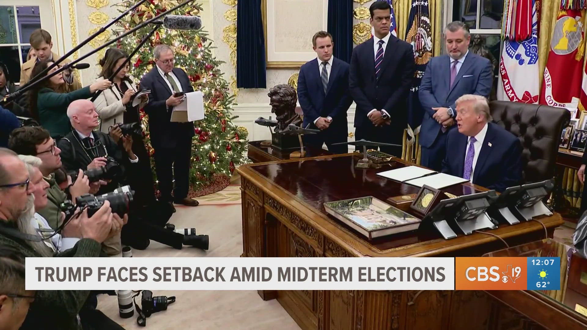 Trump faces setback amid midterm elections