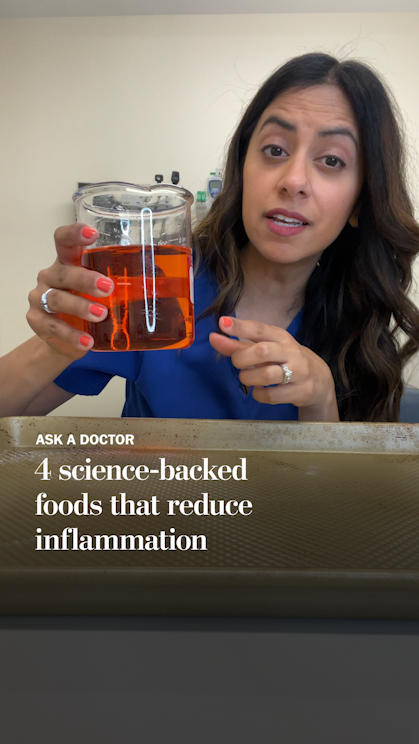 4 science-backed foods that reduce inflammation
