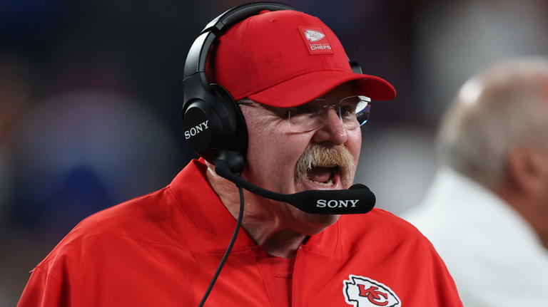Chiefs’ Andy Reid lands at questionable spot in latest HC rankings