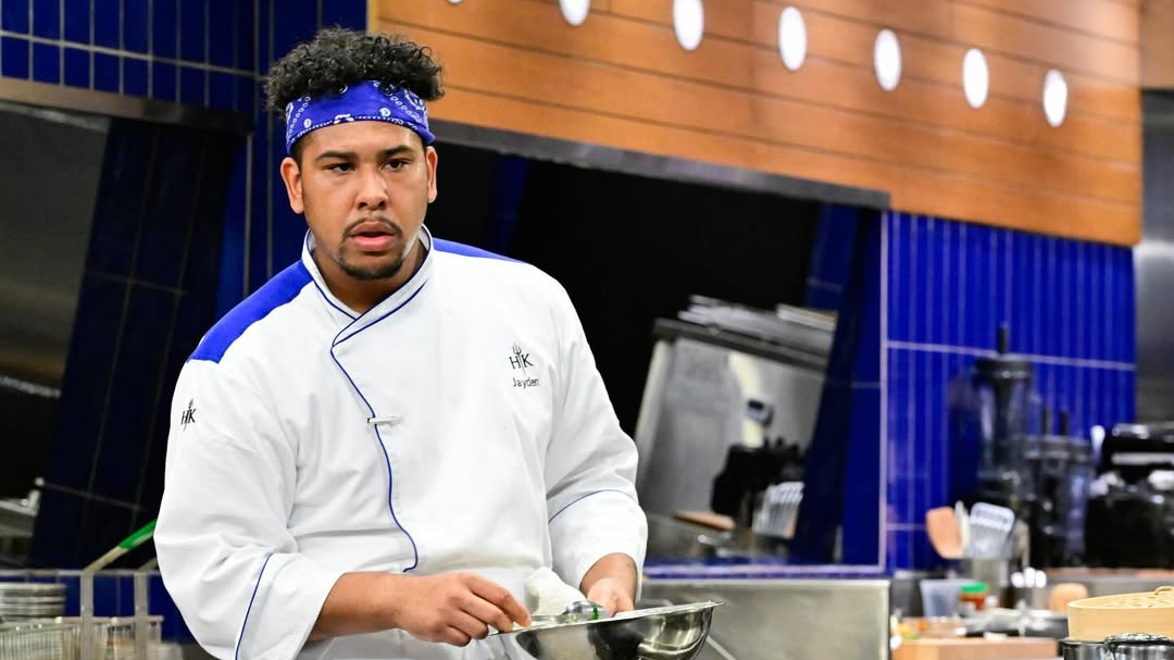 "You're anxious, you're a little nervous:" Chef Jayden describes the competition on Hell's ...