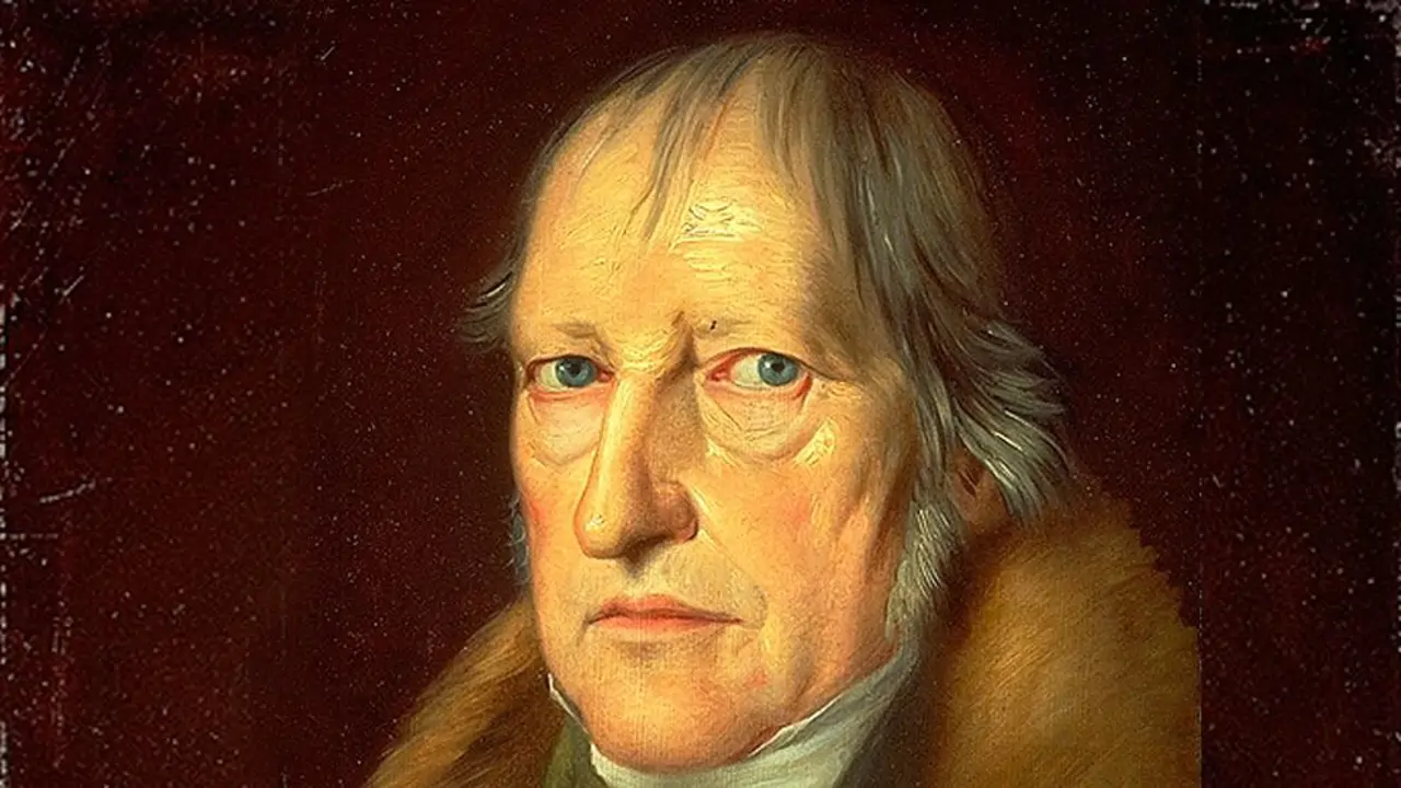 Hegel, el filósofo indispensable: "La vejez natural es debilidad, pero ...
