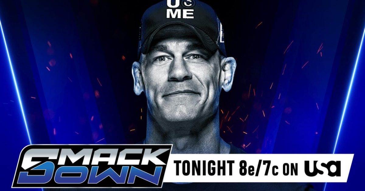 WWE to celebrate John Cena's career tonight on SmackDown