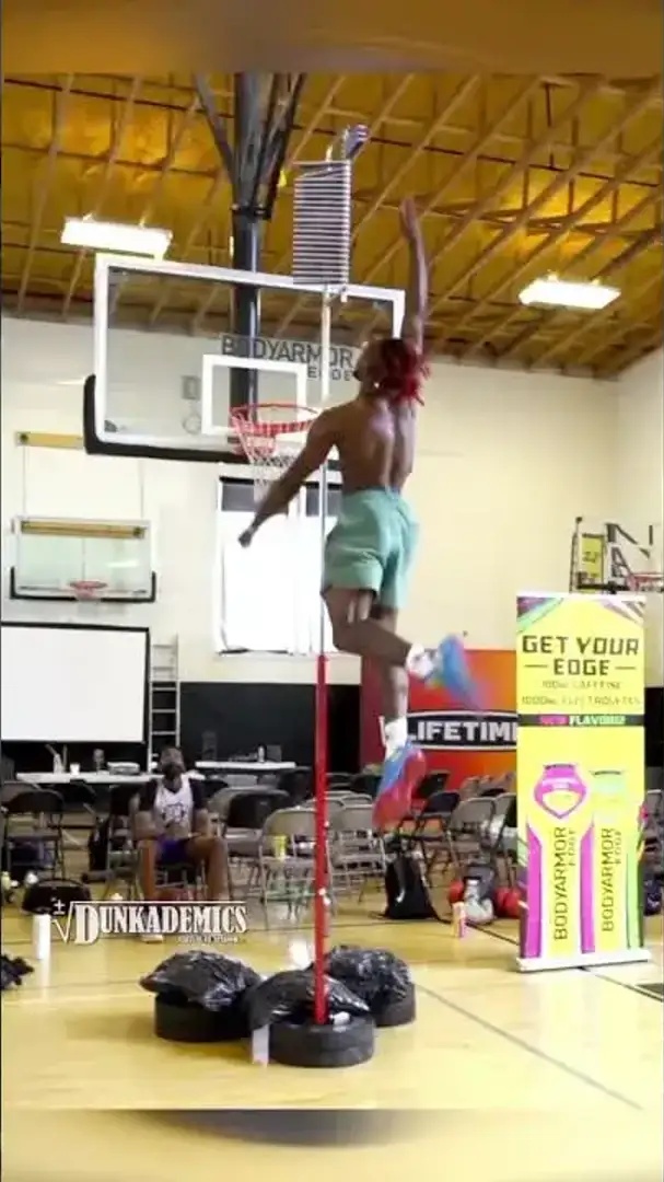 Vertical jump height checks at 5'10