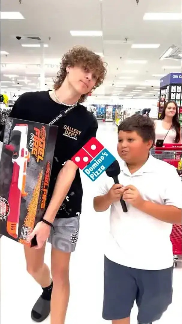 Kids at Target want free stuff