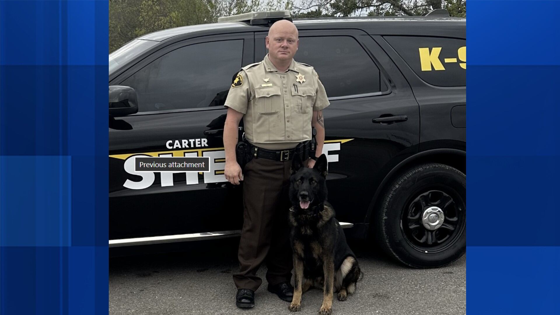 Carter County Sheriff’s Office K9 Hulk to get donation of body armor