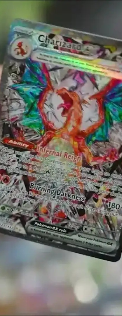 Checking Pokemon card centering at Collect-A-Con