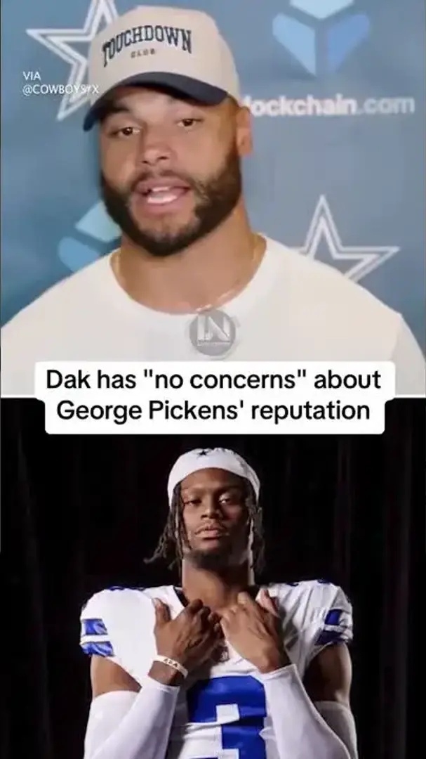Law Nation Sports: Dak Prescott addresses George Pickens' reputation, welcomes him to Cowboys