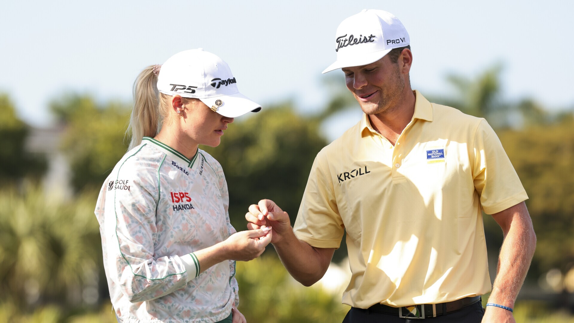 Charley Hull, Michael Brennan and Lexi Thompson, Wyndham Clark shoot ...