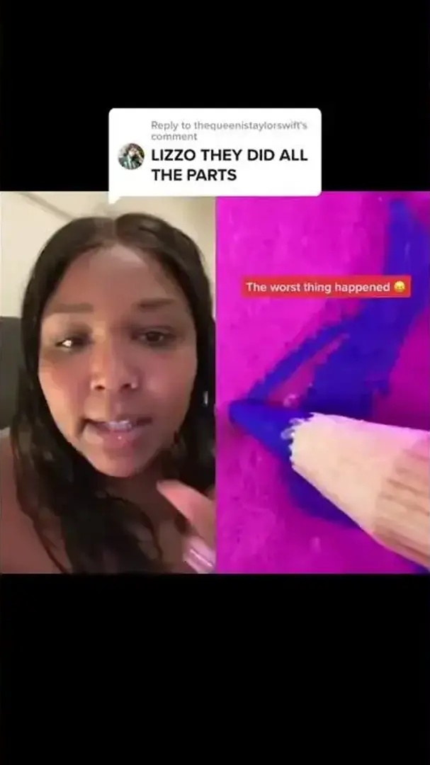 Lizzo reacted to my drawing, again!