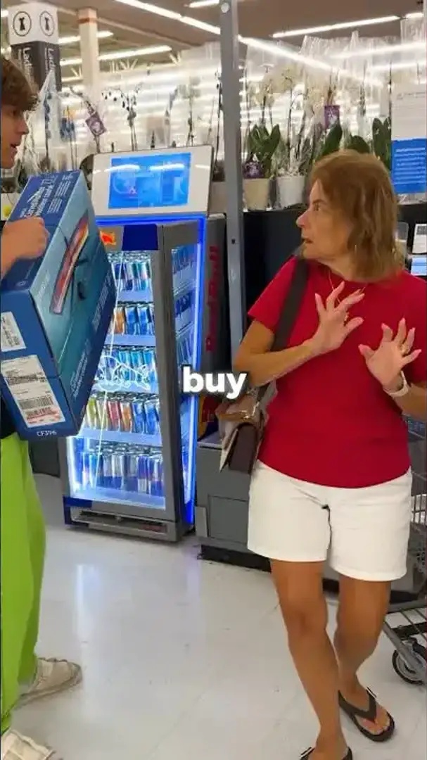 Logan Micke: Asking strangers to buy items prank