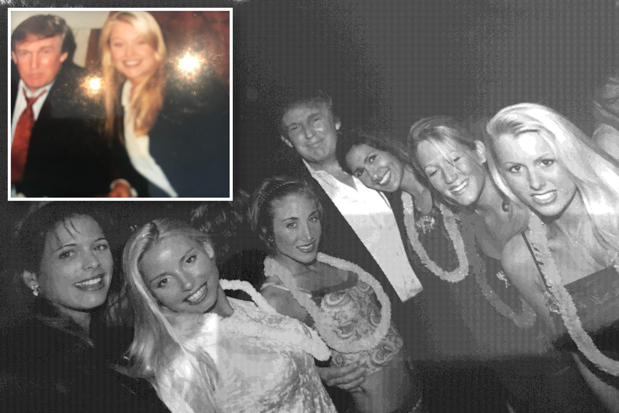 Unredacted Trump photos from Epstein files dump reveal glamorous group ...