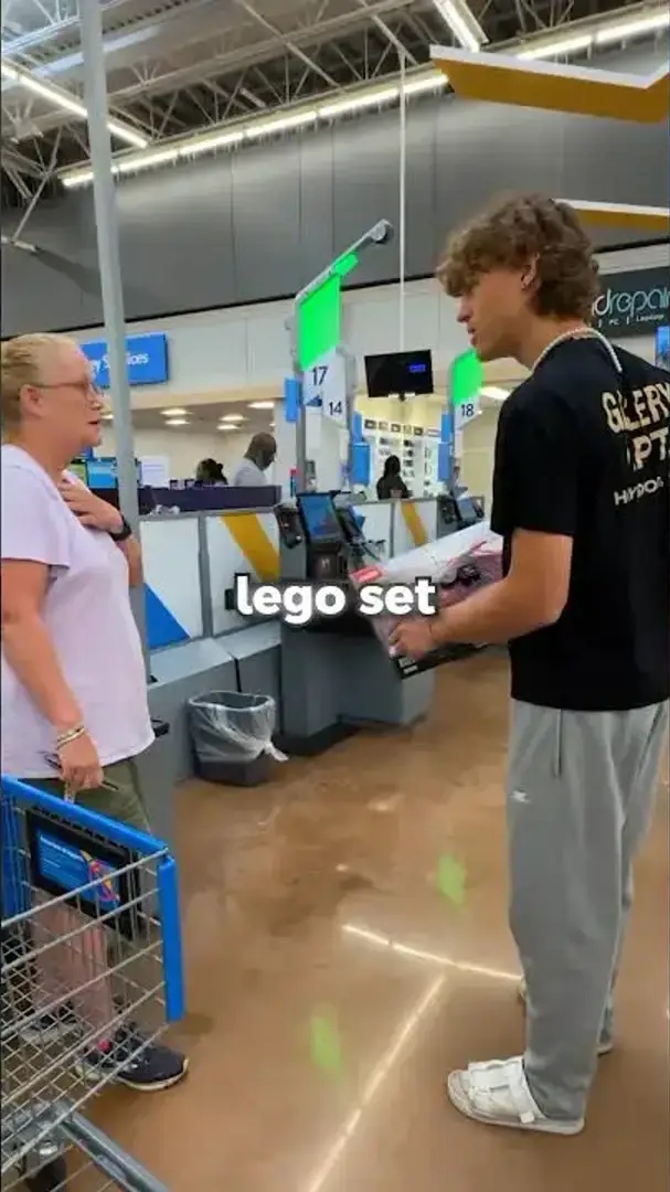 Logan Micke: Paying for strangers groceries at Walmart