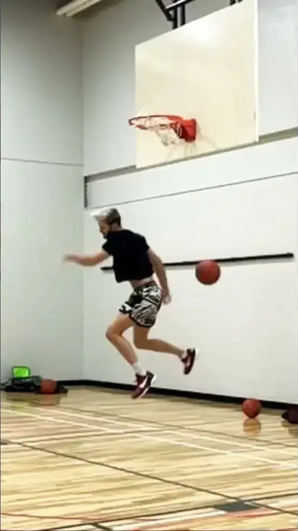 Embarrassing basketball fail