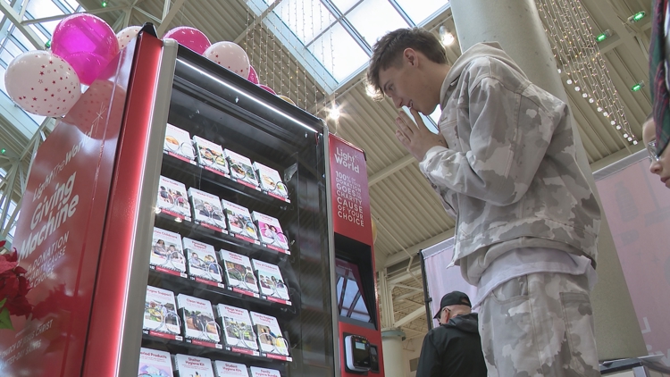 In Spokane Valley, 'giving machines' make charity as simple as buying a ...