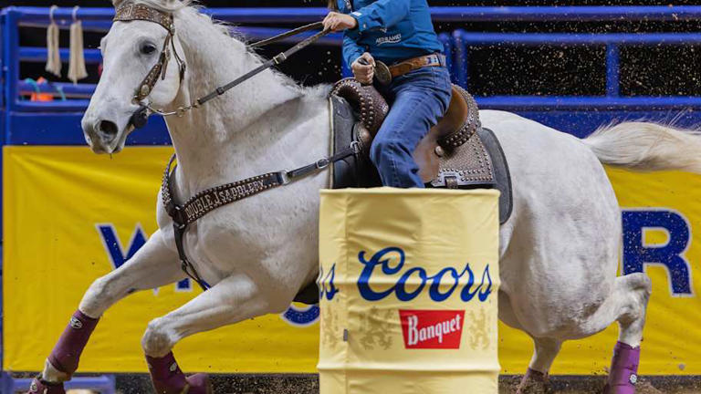 Which barrel racing superstars get the call for round 9 of 2025 NFR?