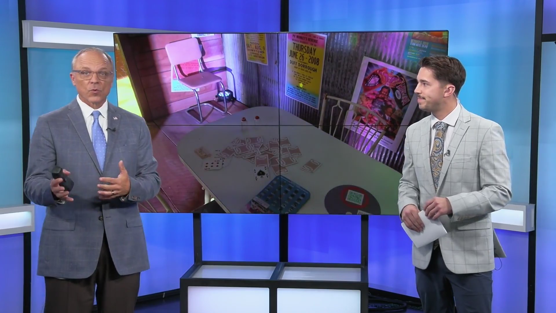 Pryor Center exhibit vandalized with hate symbol