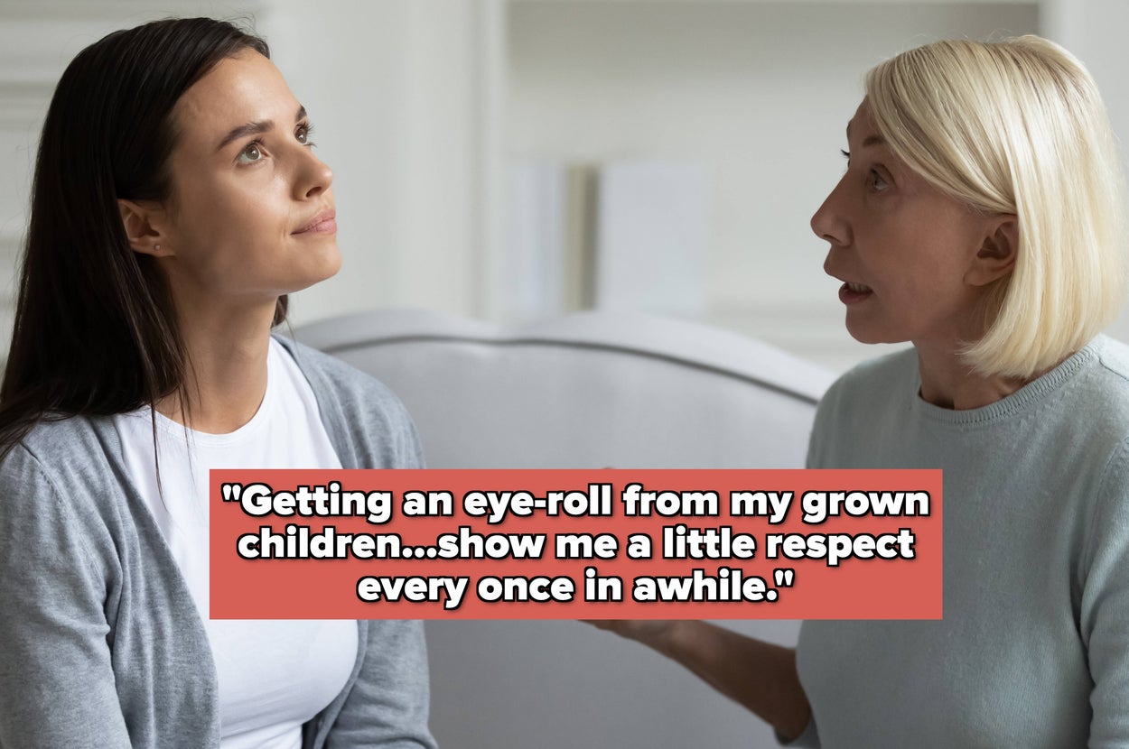 "People just need to do better." Older adults are revealing the little ...