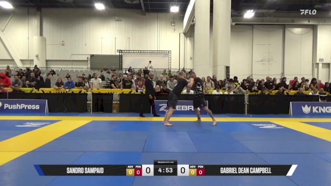 Gabriel Dean Campbell vs Sandro Sampaio 2025 World IBJJF Jiu-Jitsu No ...