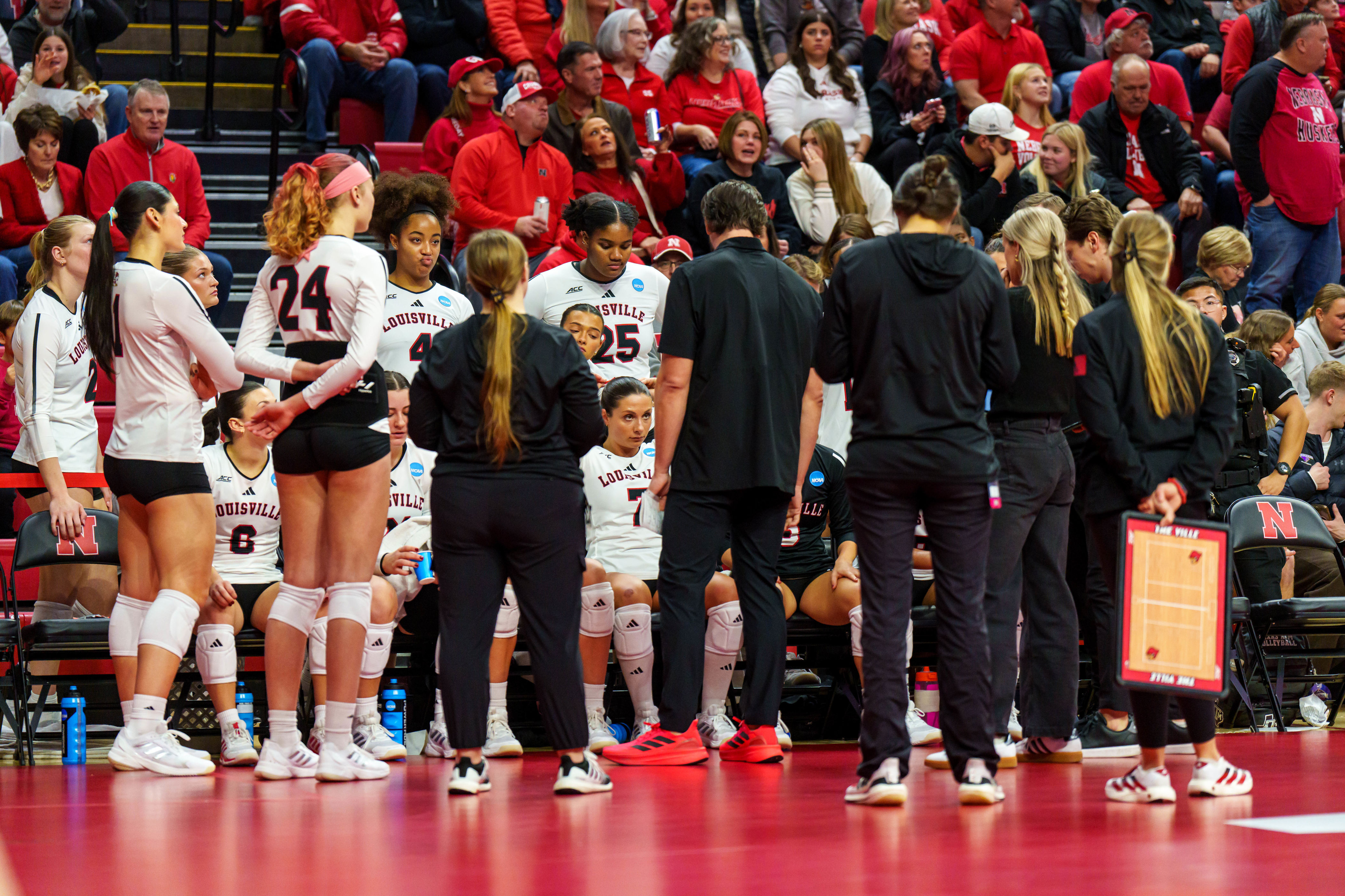 Louisville volleyball NCAA tournament run under Dan Meske ends vs A&M