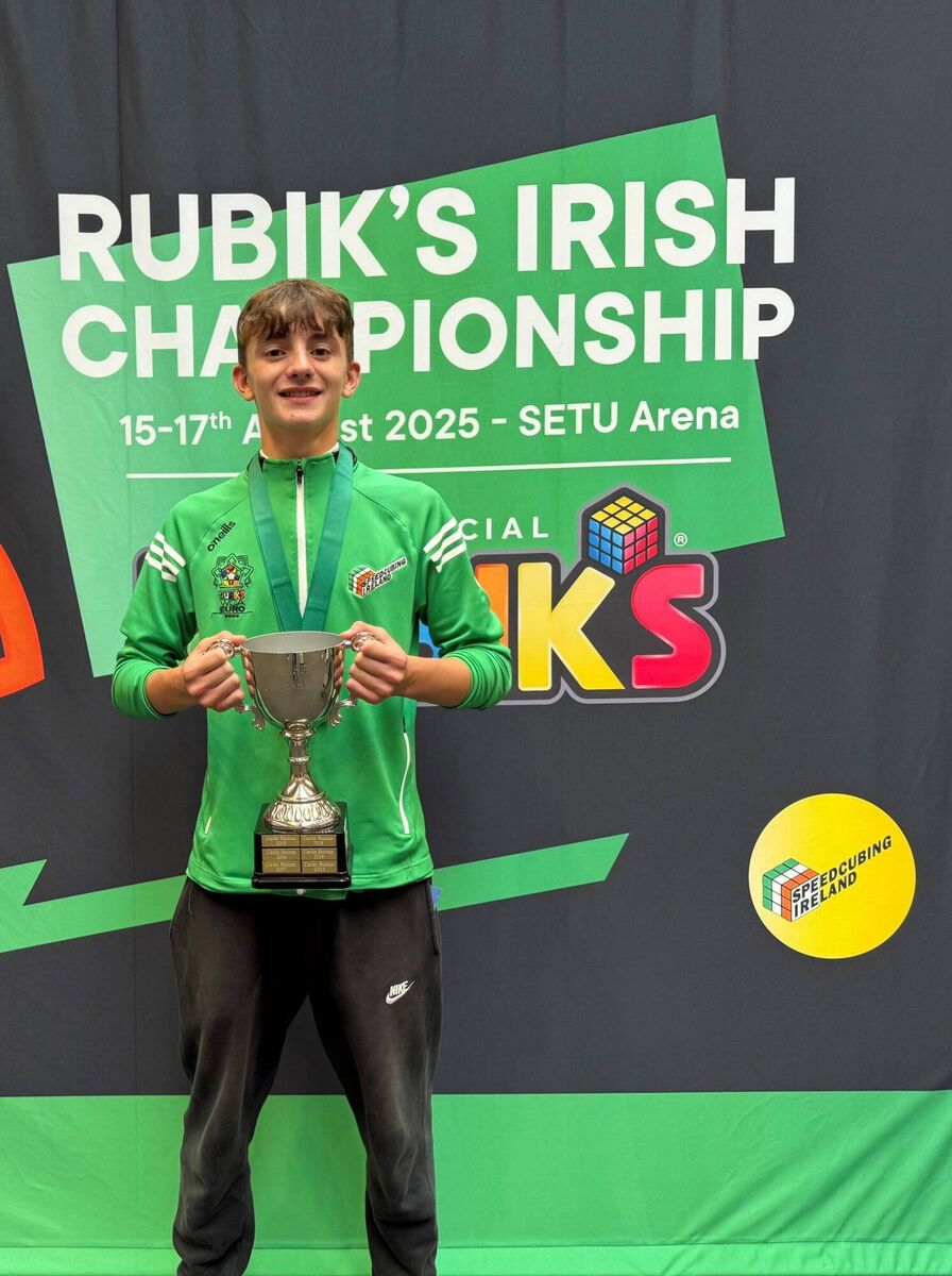 My life with CJ Furey: How I became Ireland's Rubik's cube champion