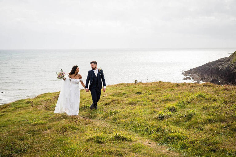 Wedding of the week: Grace and Nathan’s special day ‘exceeded expectations’