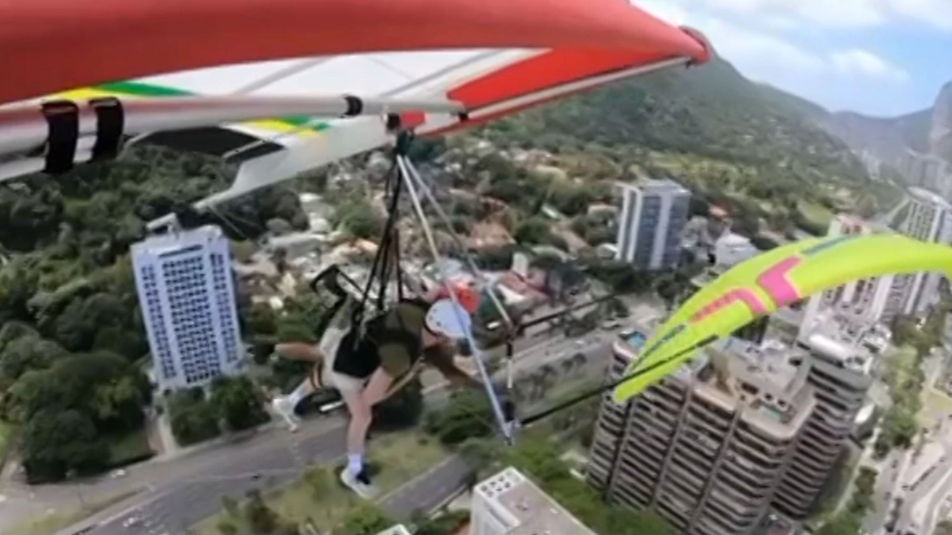 Paraglider plunges to his death after mid-air crash