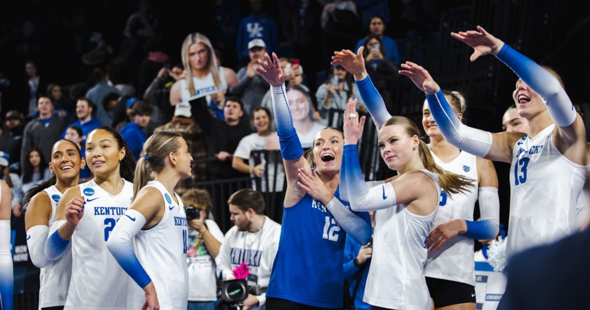 Mark Pope encourages BBN to attend Kentucky VB’s Elite 8 match before ...