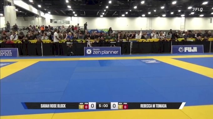 Rebecca M Tomada vs Sarah Rose Block 2025 World IBJJF Jiu-Jitsu No-Gi ...