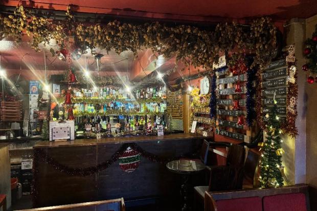 The cosy tap room which fits 50 and is bringing Christmas cheer to Botley
