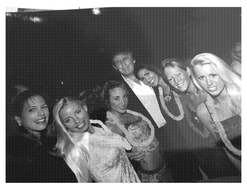 Unredacted Trump photos from Epstein files dump reveal glamorous group of adult models: 'He was ...