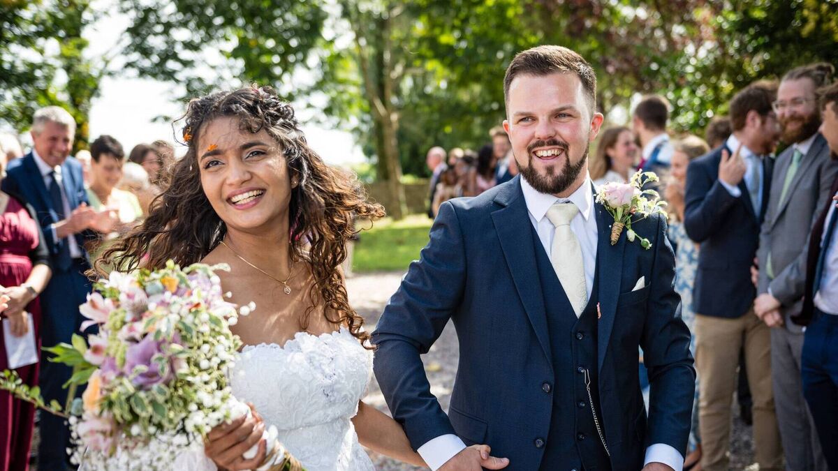 Wedding of the week: Grace and Nathan’s special day ‘exceeded expectations’