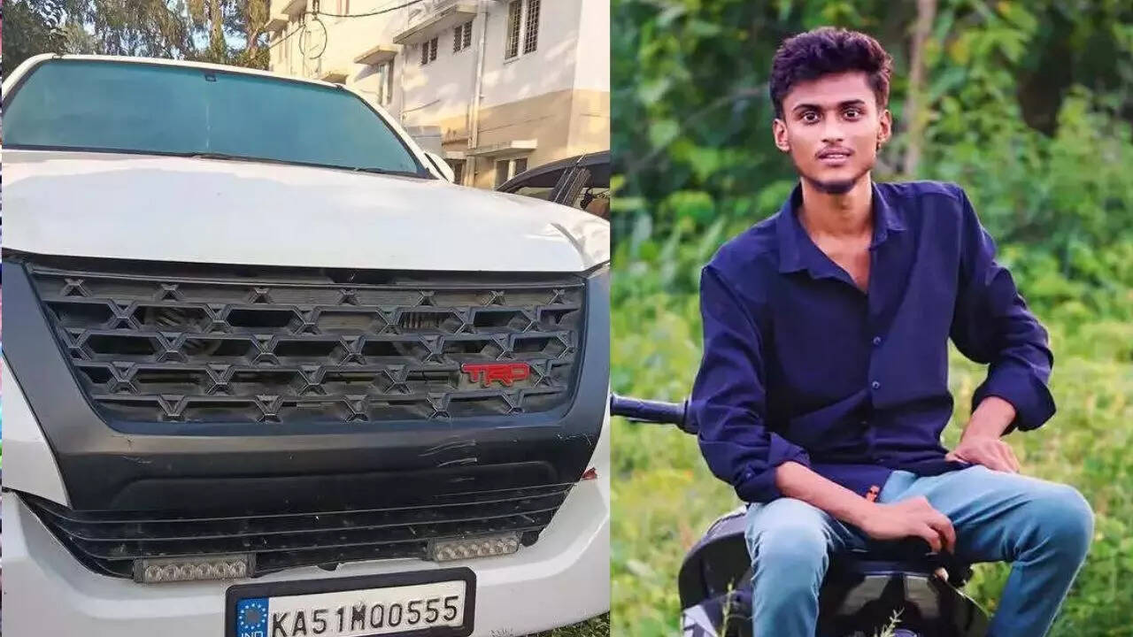 'My son was not driving': Karnataka ex-min’s SUV mows down man; victim ...
