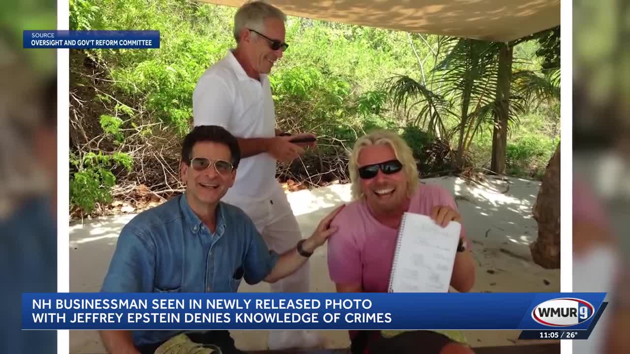 NH businessman seen in newly released photo with Jeffrey Epstein denies ...