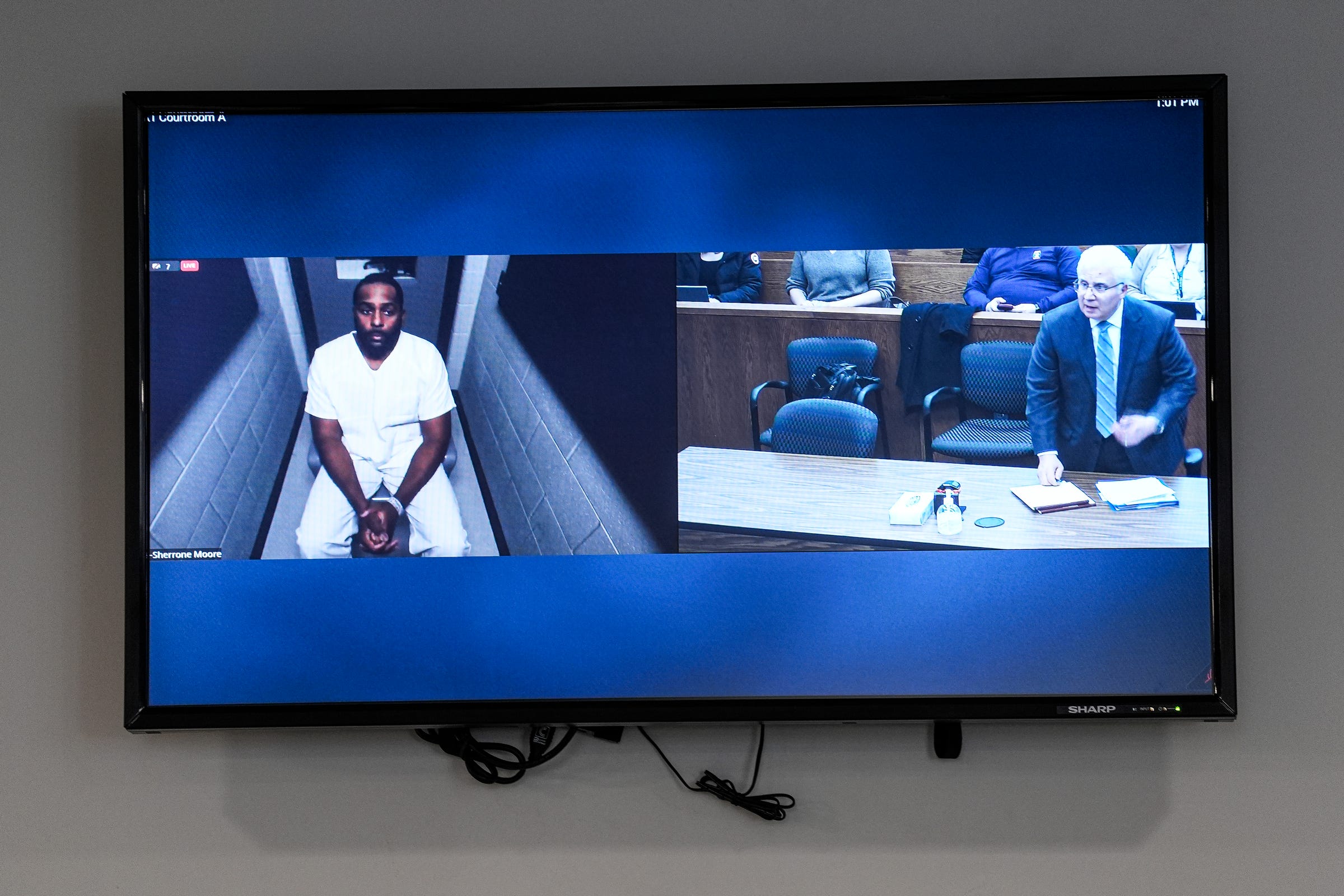 Sherrone Moore accuser told police 'she has never been more terrified ...