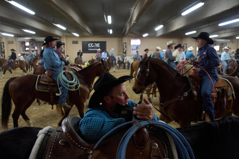 Threat of equine virus looms over major rodeo event in Las Vegas